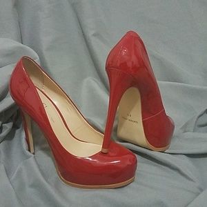 Kelsi Dagger | Shoes | Red High Heel Shoes | Poshmark